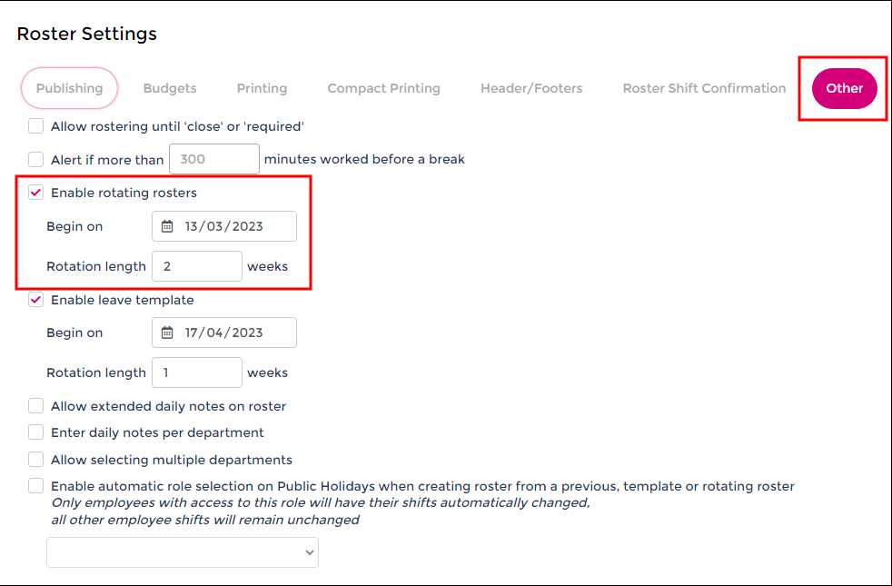 Rotation Templates - Wageloch Wiki