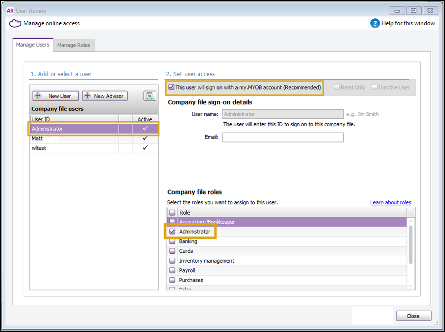 MYOB AccountRight Configuration - Wageloch Wiki