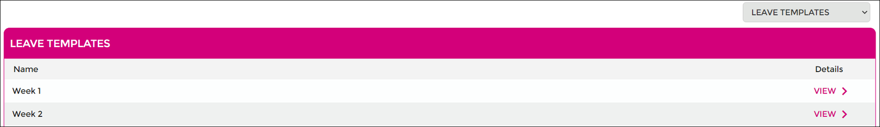 Leave Templates - Wageloch Wiki