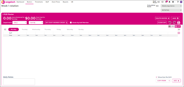 Roster Templates - Wageloch Wiki